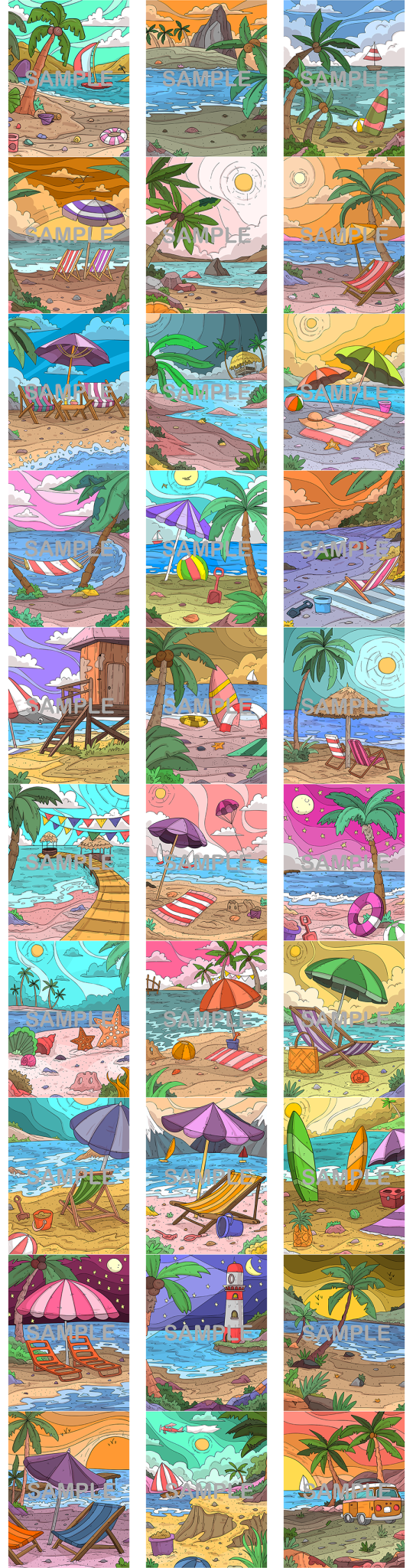 Beach Background Pack – Nitro PLR
